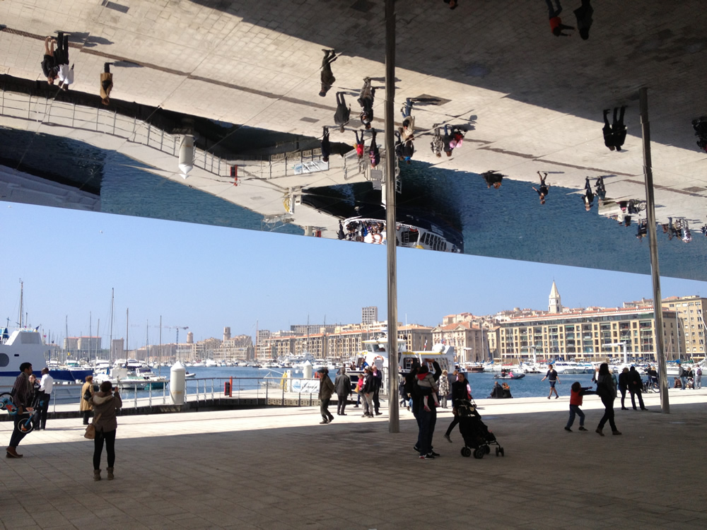 L'Ombrière de Norman Foster, Vieux-Port de Marseille, Provence